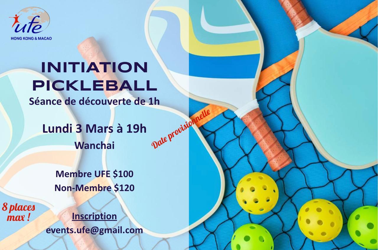 Initiation au Pickleball, le sport tendance